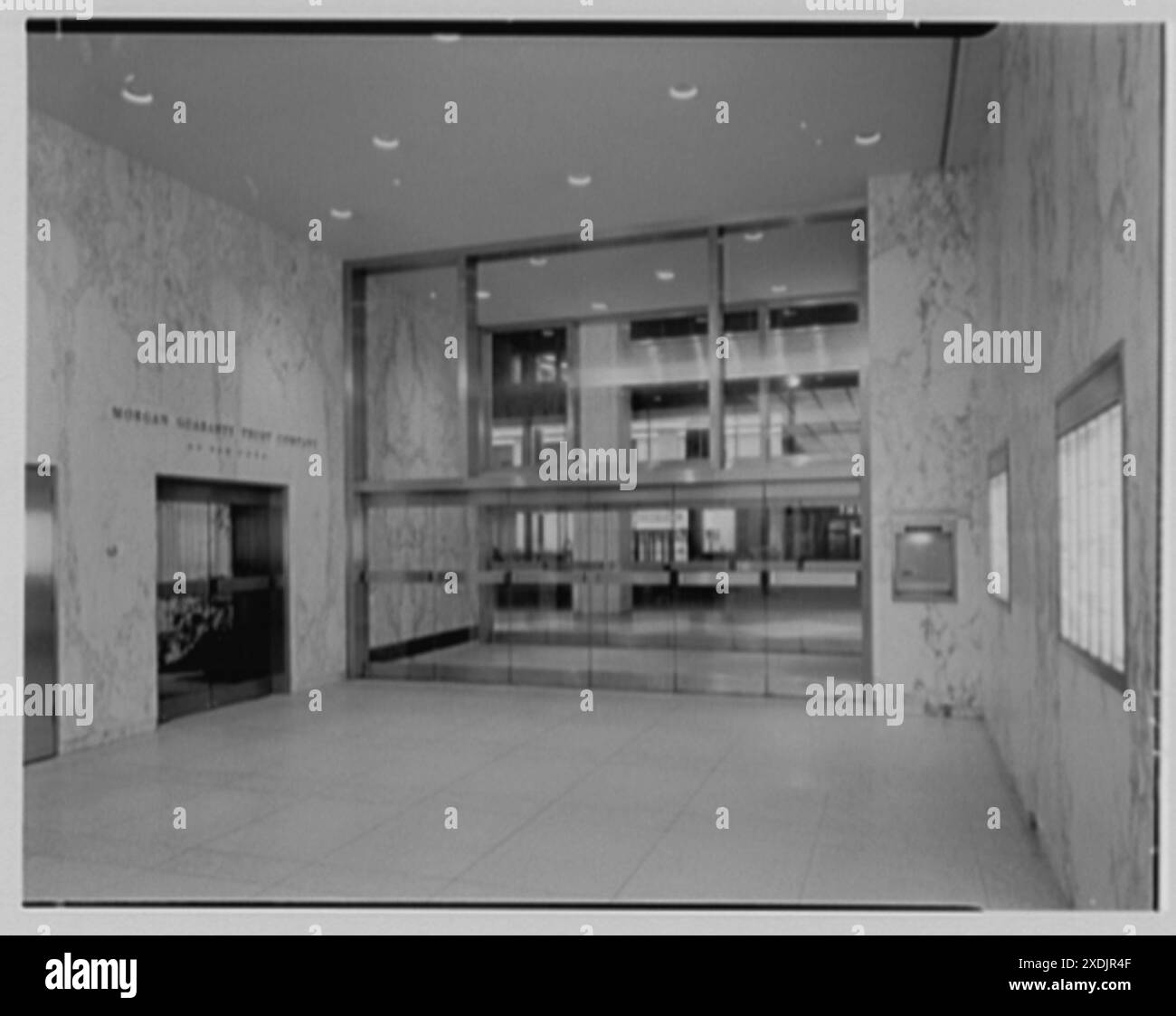 Morgan Guarantee Trust Building, 522 5th Ave., New York. Foyer I ...