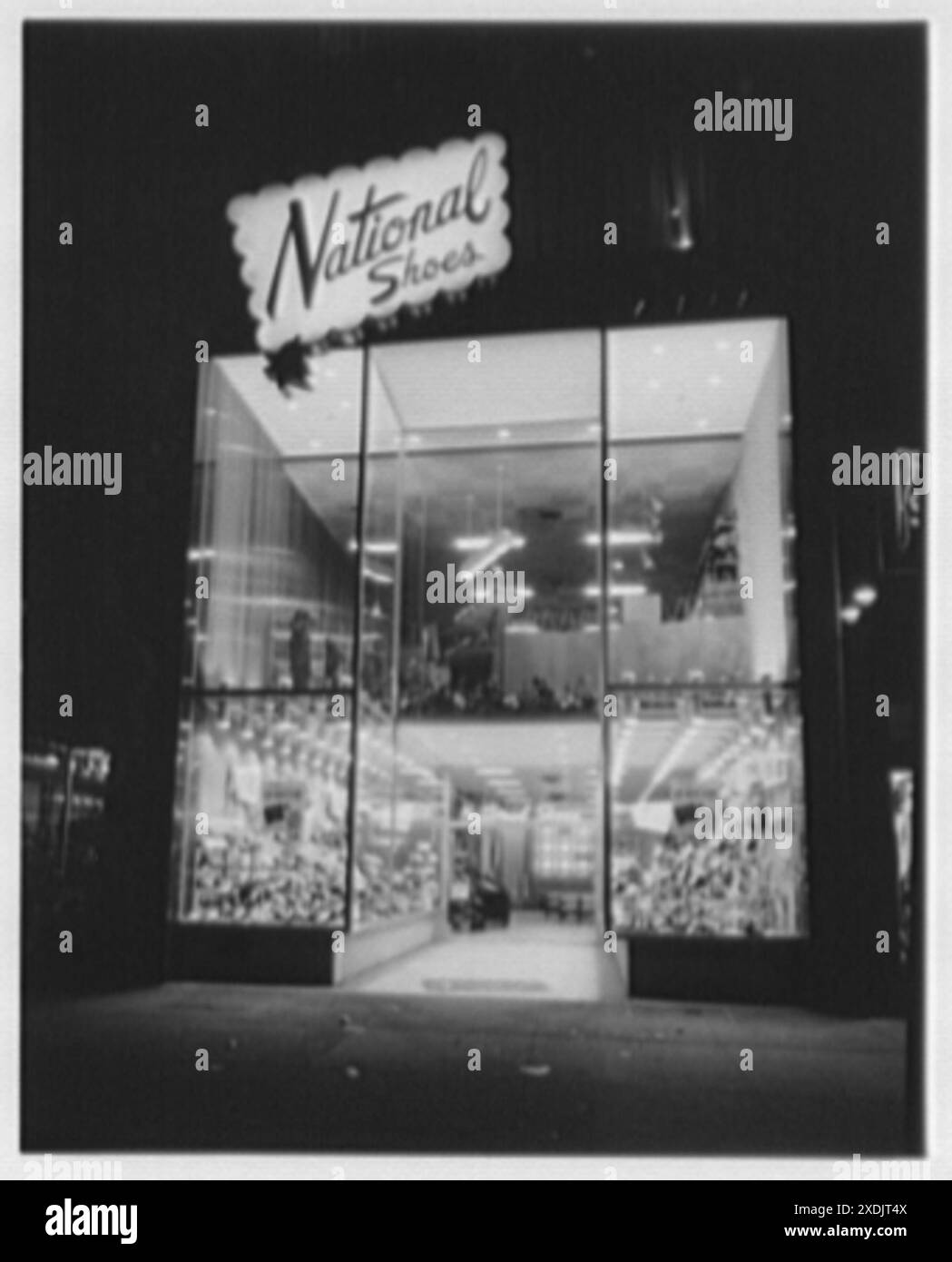 National Shoes, business at 42nd St., New York City. Oblique exterior I ...