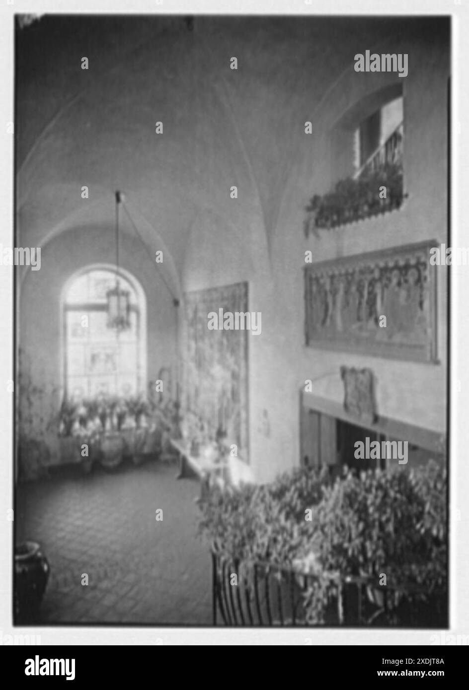 Down the hall Black and White Stock Photos & Images - Alamy