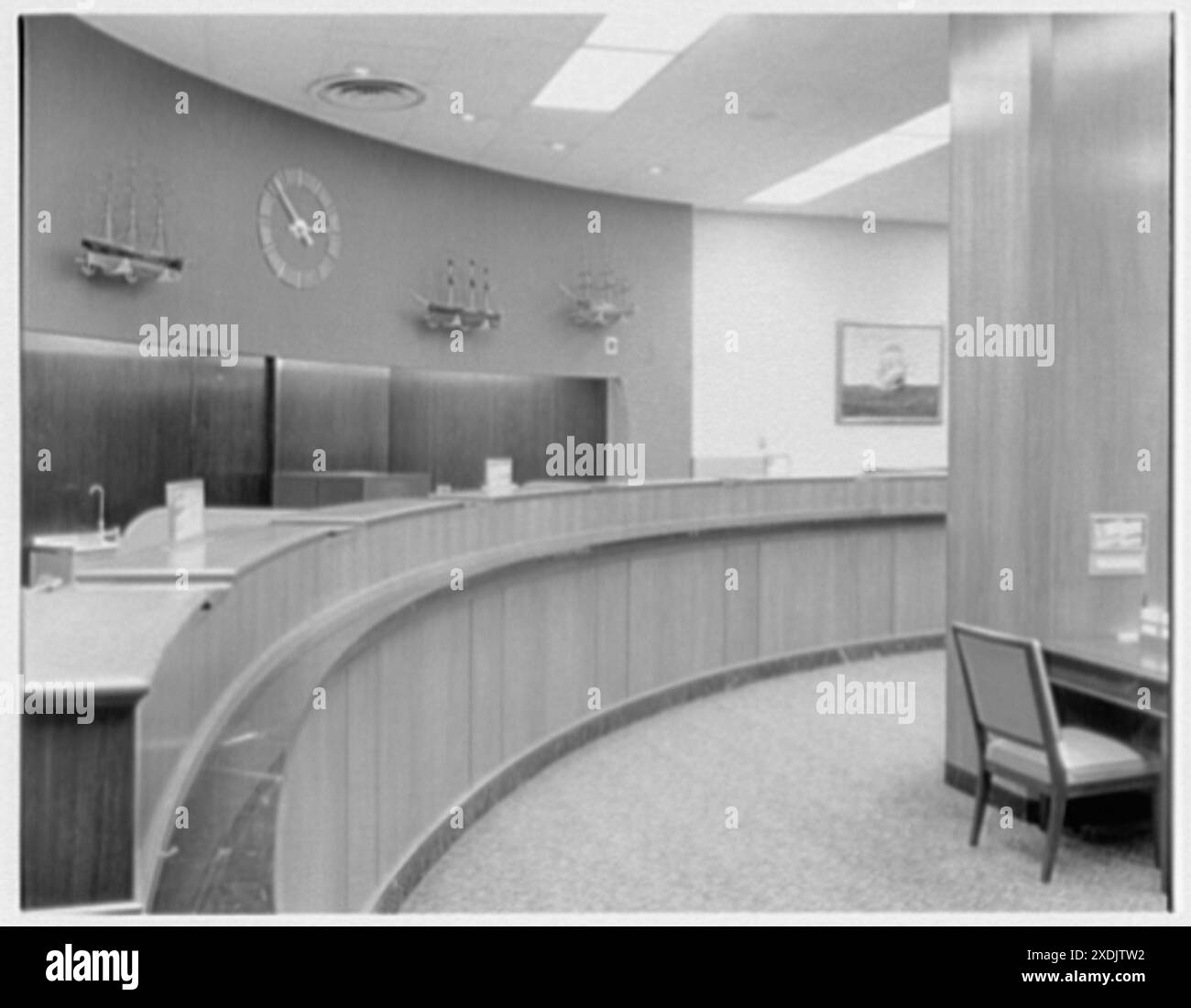 Seamen's Savings Bank, 666 5th Ave., New York. Arcade office I ...
