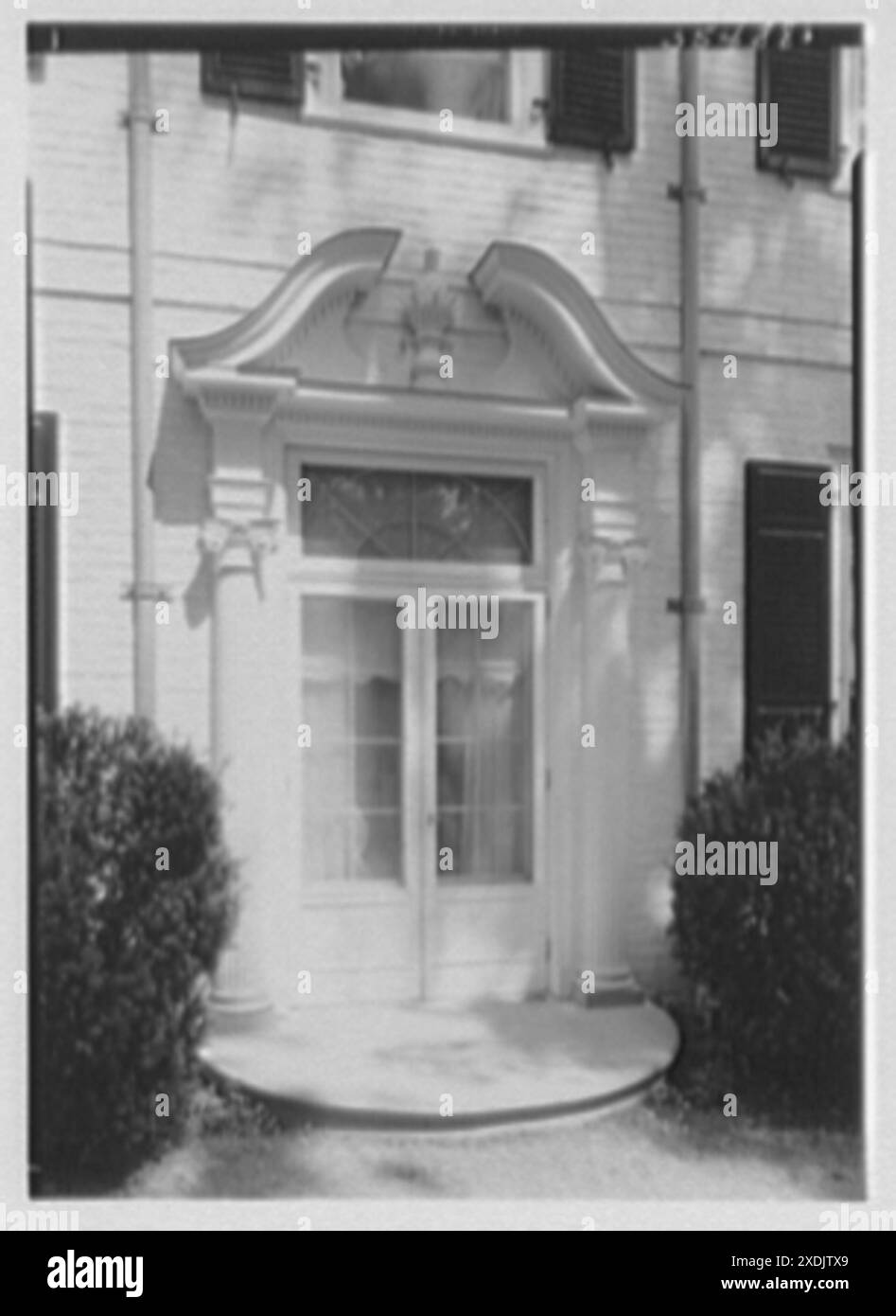 Charles S. Robertson, residence in Lloyd Harbor, Long Island. Rear ...