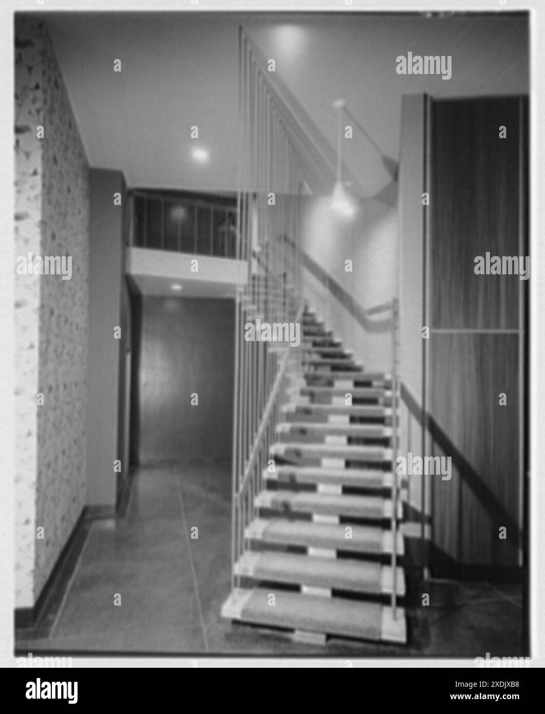 Biltmore Terrace, Collins Ave. and 87th St. Stair up. Gottscho ...