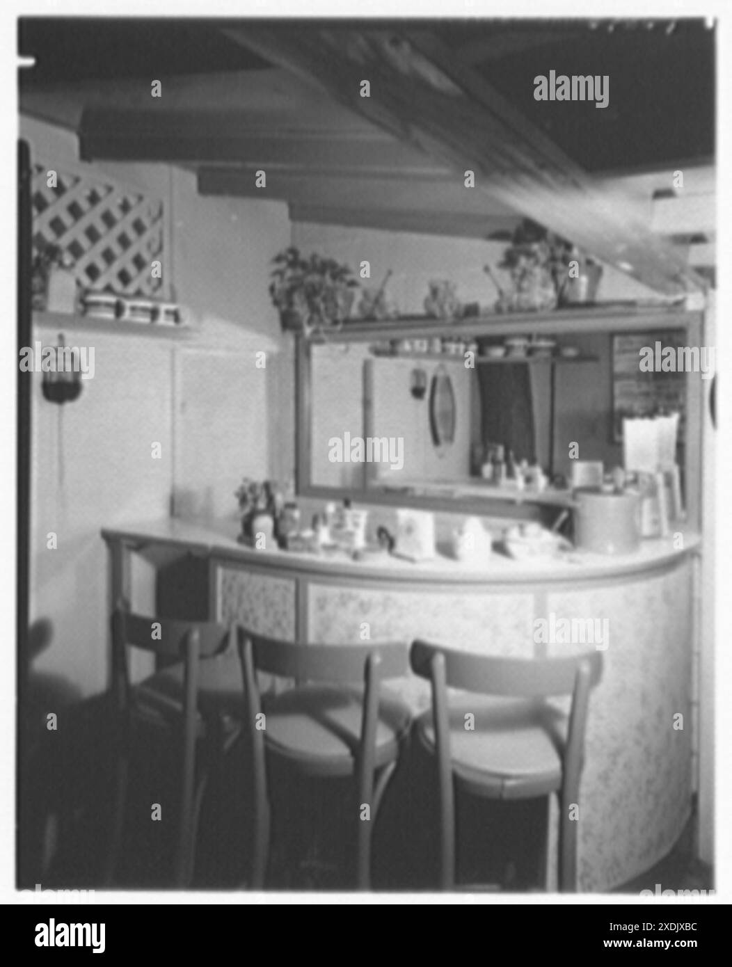 Mrs. Claire Bach, residence in Stamford, Connecticut. Bar. Gottscho ...