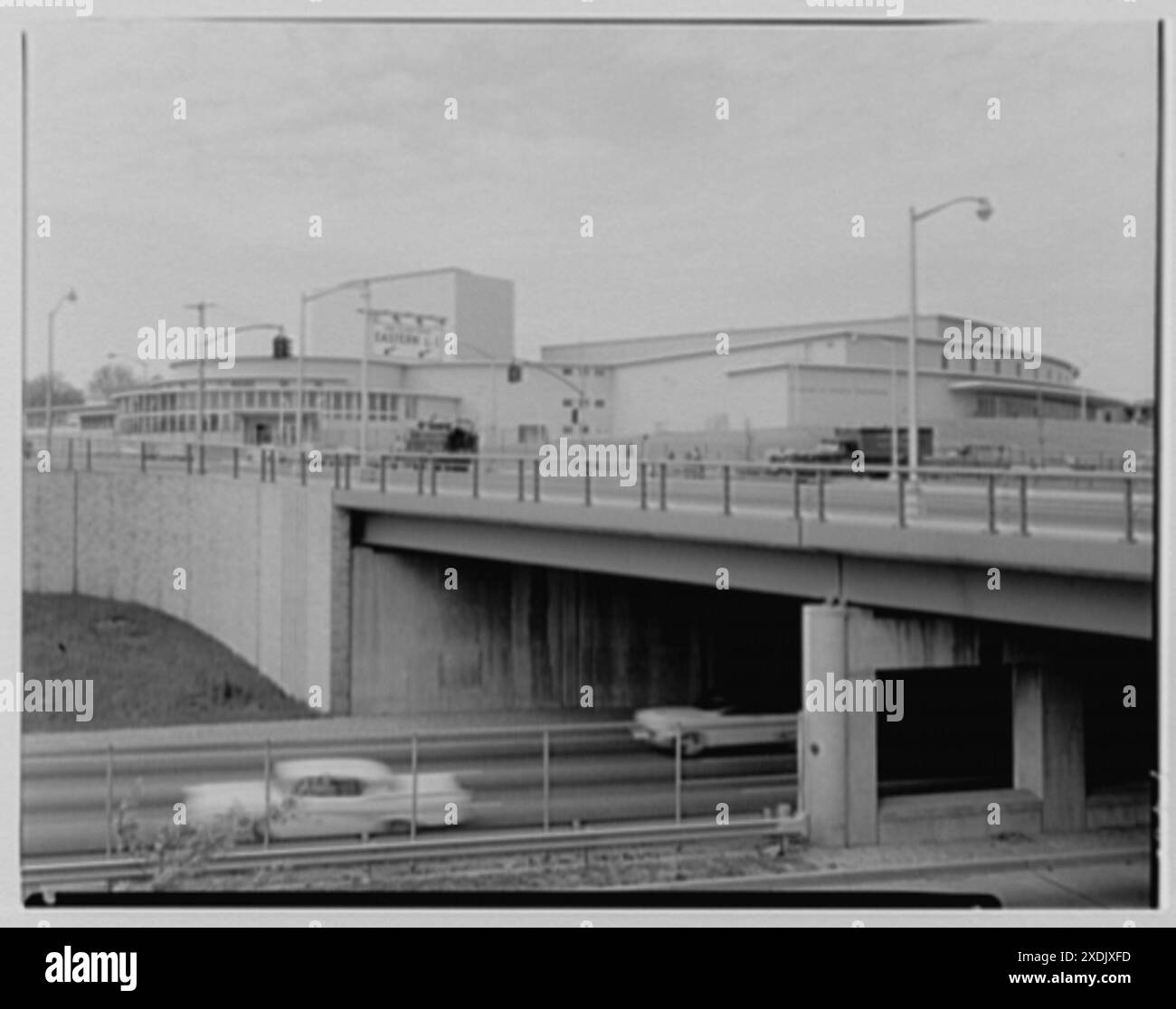 Charles S. Colden Auditorium and School, Queens College. General view ...