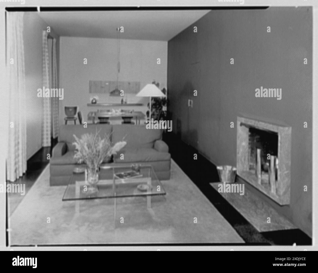 Robert Carson, residence on E. 79th St., New York City. Living room ...
