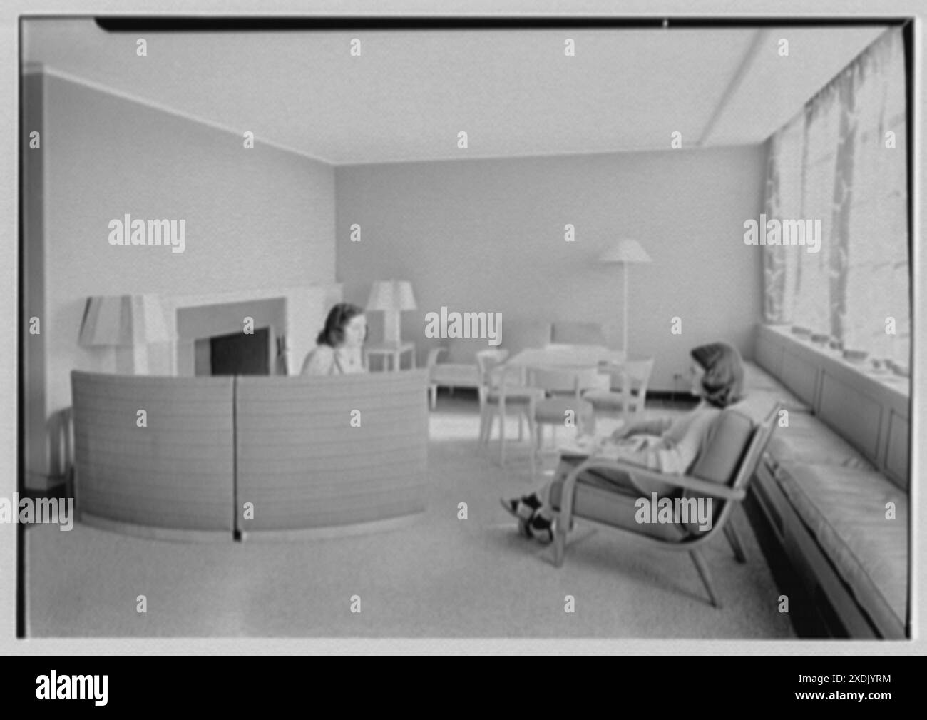 Goucher College, Mary Fisher Hall, Towson, Maryland. Commons south ...