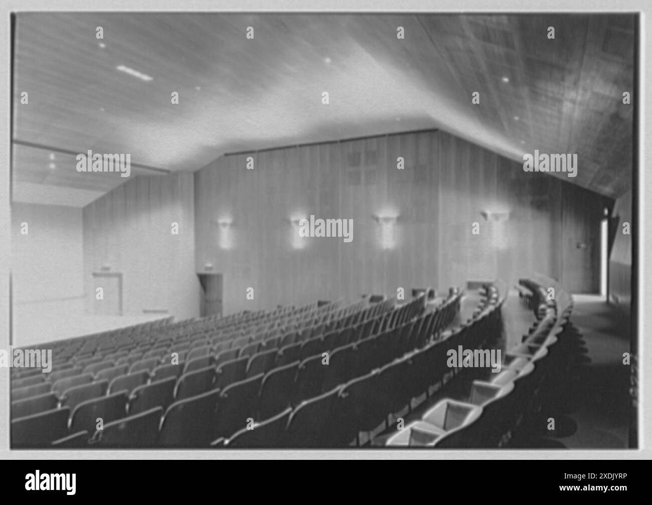 Bell auditorium Black and White Stock Photos & Images - Alamy