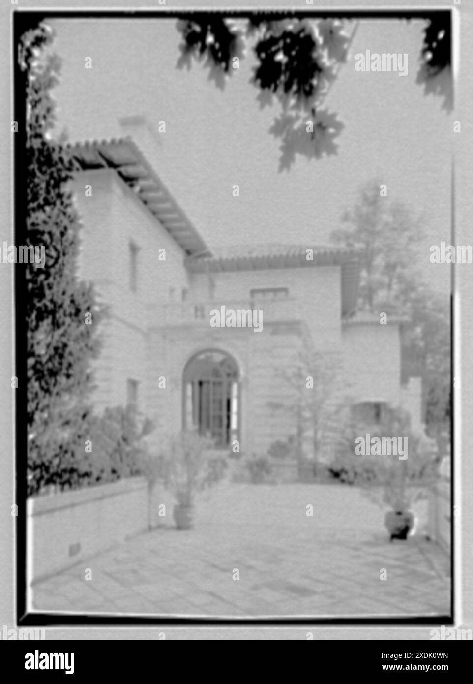 Anthony Campagna, residence in Riverdale, New York. Vista from ...