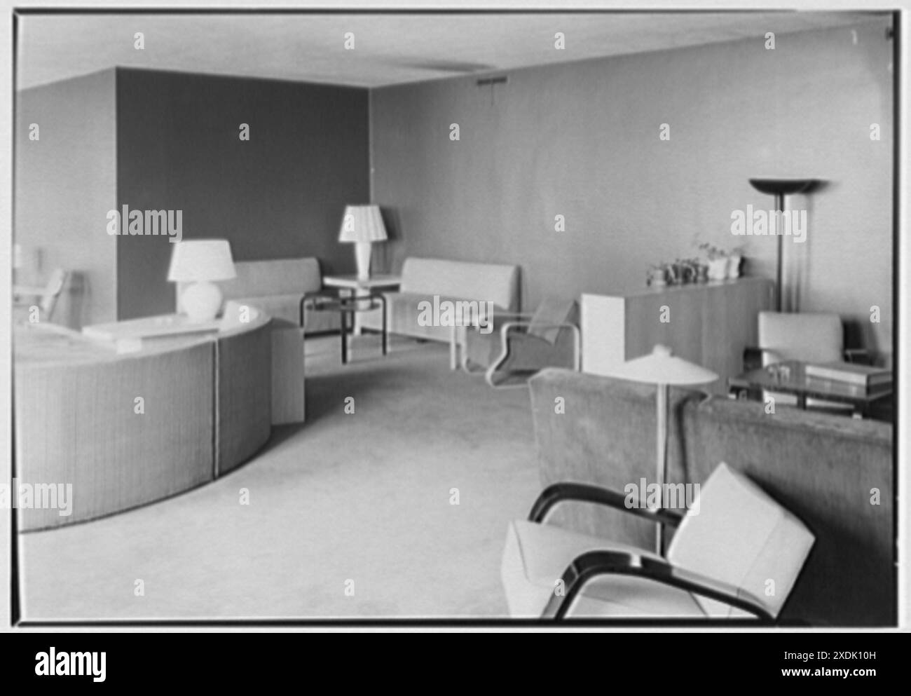 Time & Life Offices, 9 Rockefeller Plaza, New York City. Reception ...