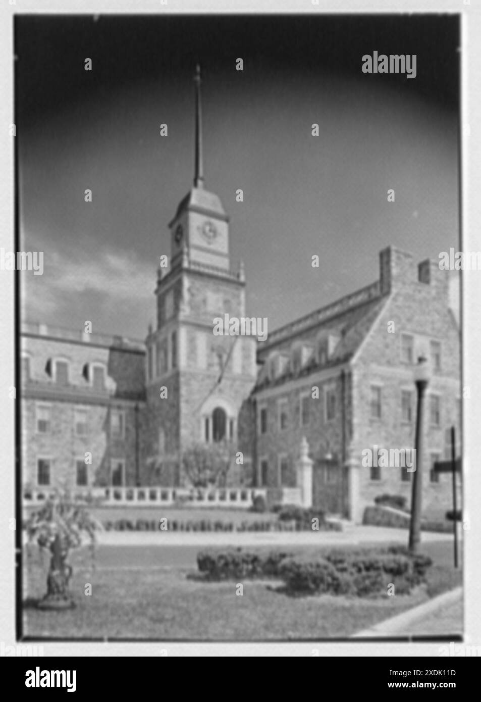 Poughkeepsie New Yorker Building, Poughkeepsie, New York. Tower detail ...