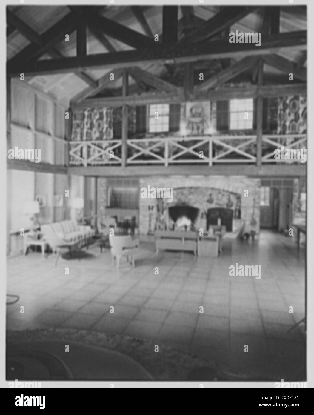 Mrs. Reynolds Bagley, Musgrove Plantation, residence on St. Simons ...