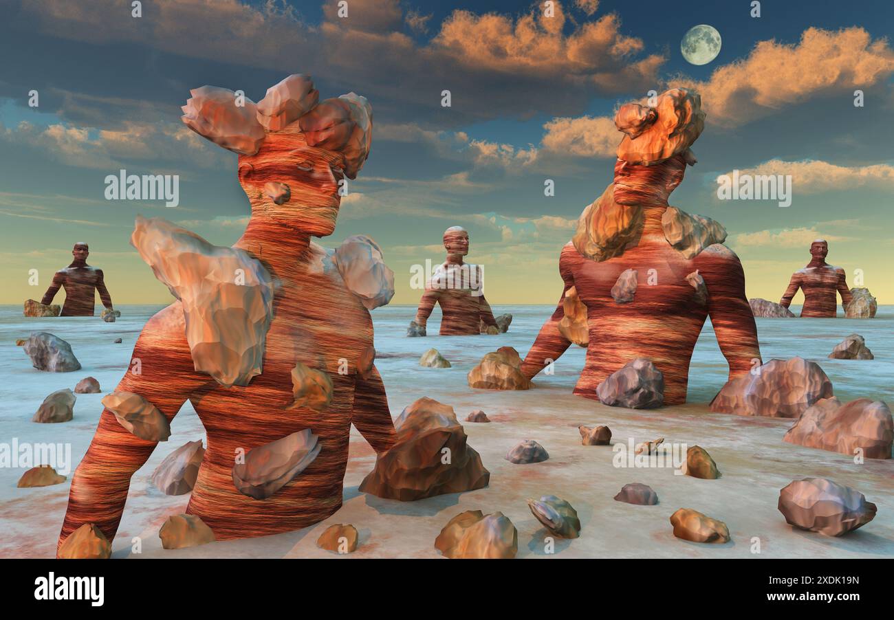 Stone age men hi-res stock photography and images - Alamy