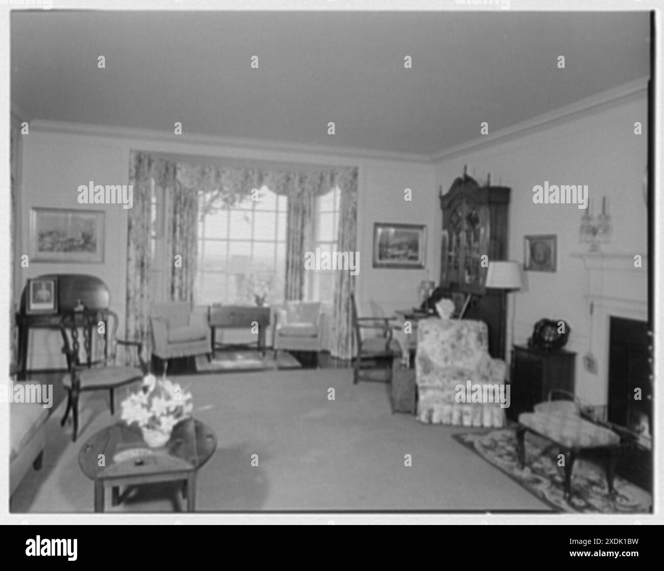 Mr. and Mrs. Hugh Chatham, residence in Elkin, North Carolina. Living ...