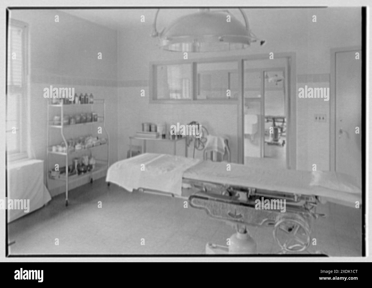 Little Falls Hospital, Little Falls, New York. Operating room. Gottscho ...