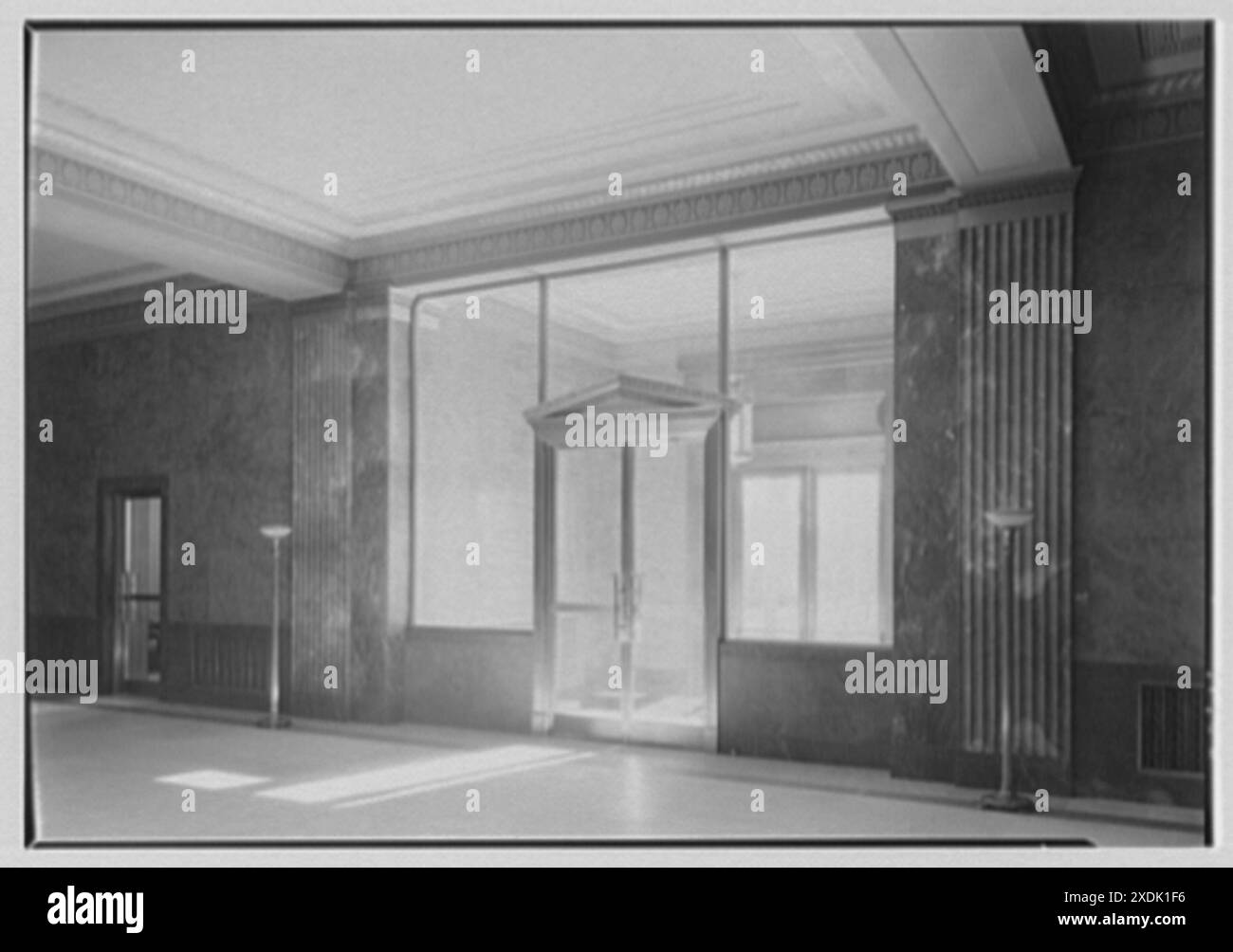 National Fire Group, Hartford, Connecticut. Vestibule. Gottscho ...