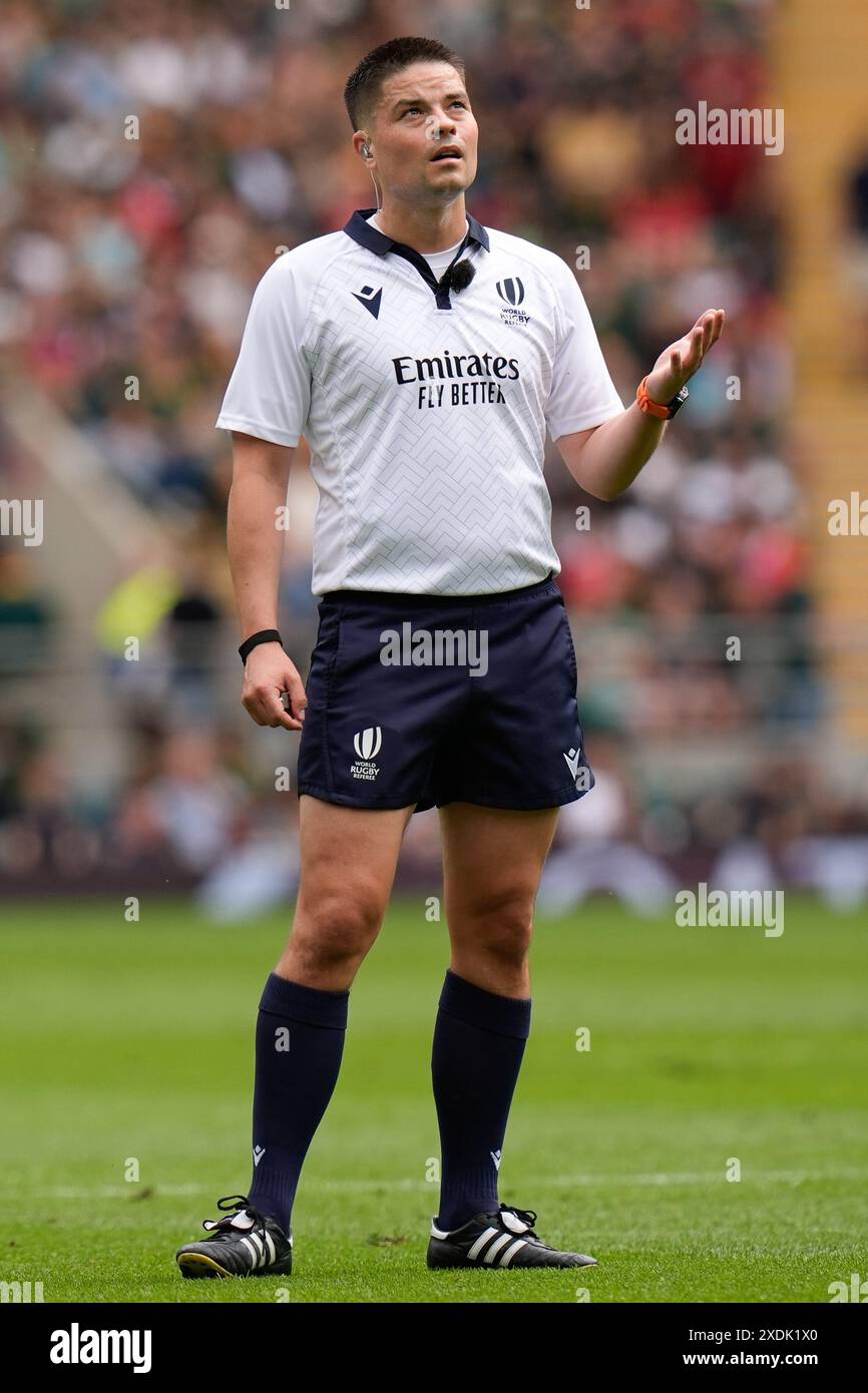 Twickenham Stadium, London, UK. 22nd June, 2024. Qatar Airways Cup ...