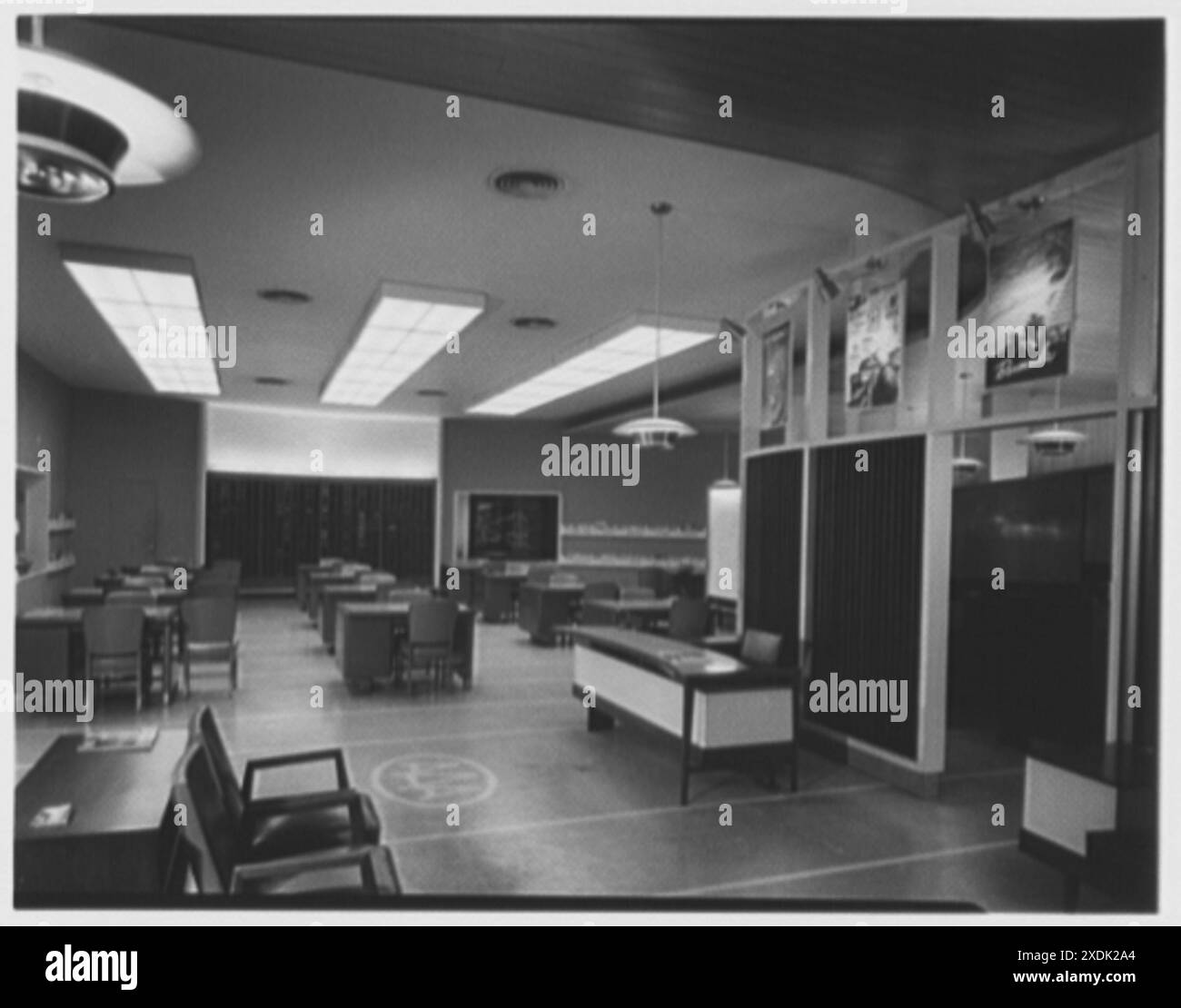AAA, business at 1881 Broadway, New York City. General office view ...