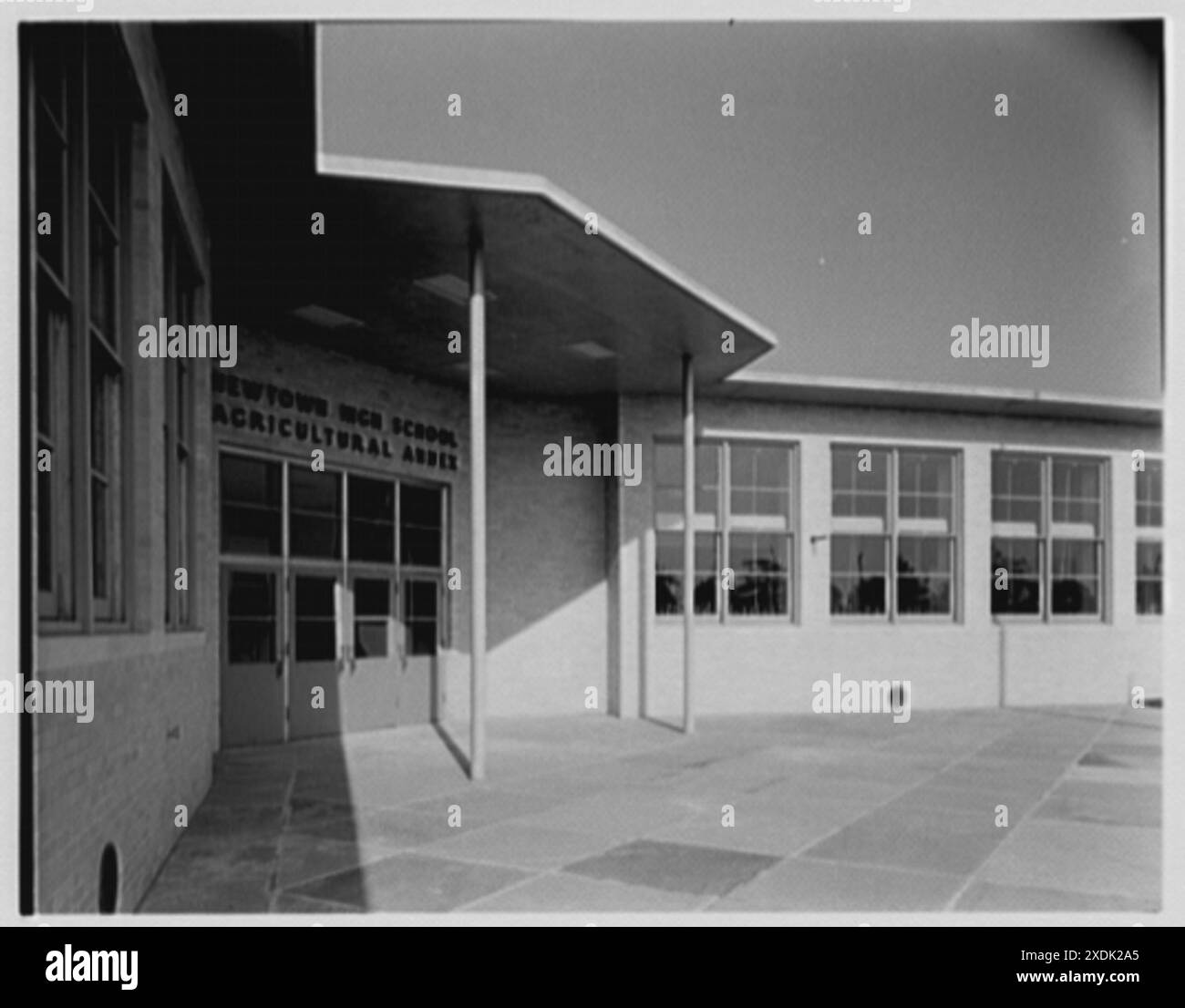 Newtown High School, Agricultural Annex, Main St., Flushing. Entrance ...