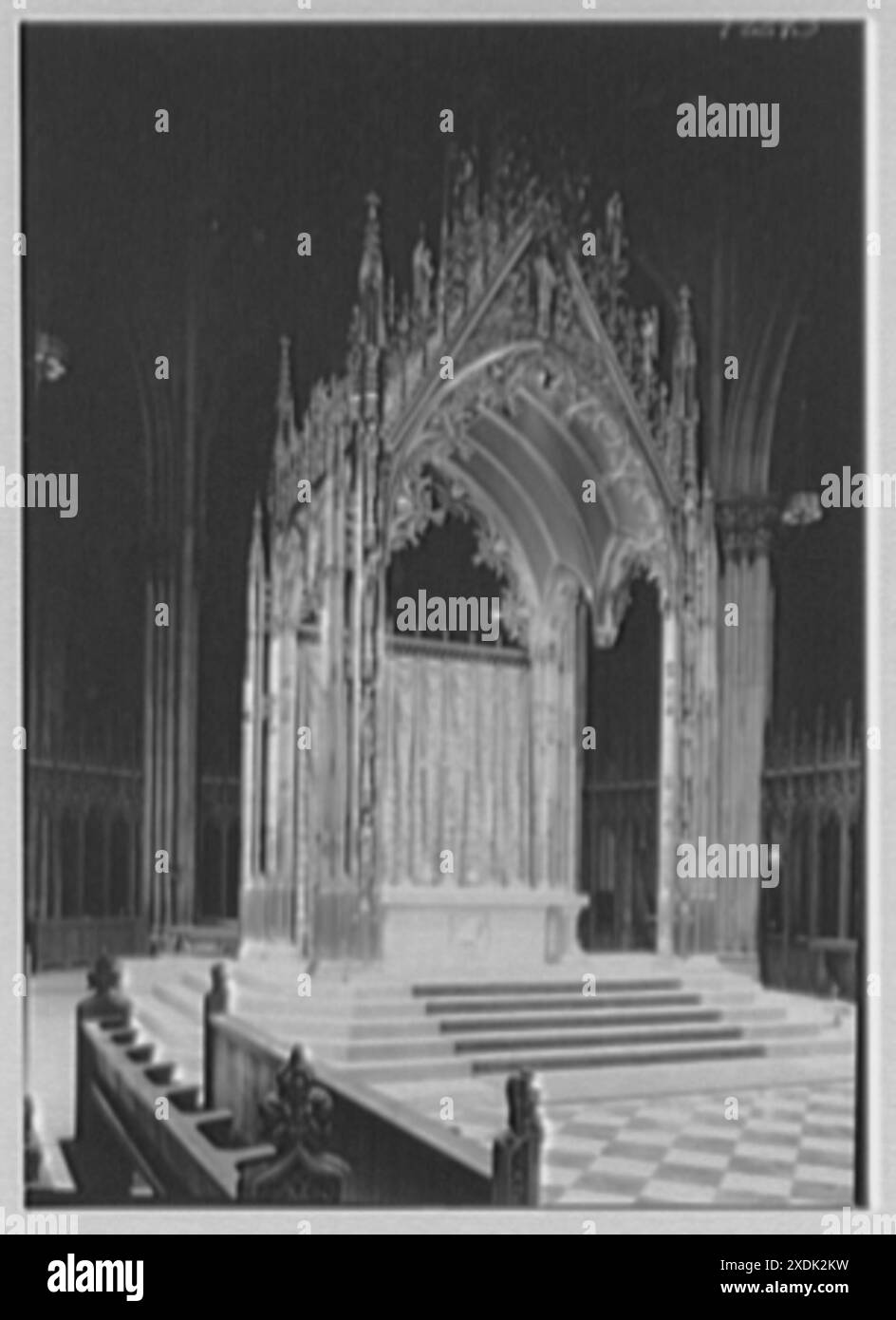St. Patrick's Cathedral, 5th Ave. and 50th St., New York City. New ...