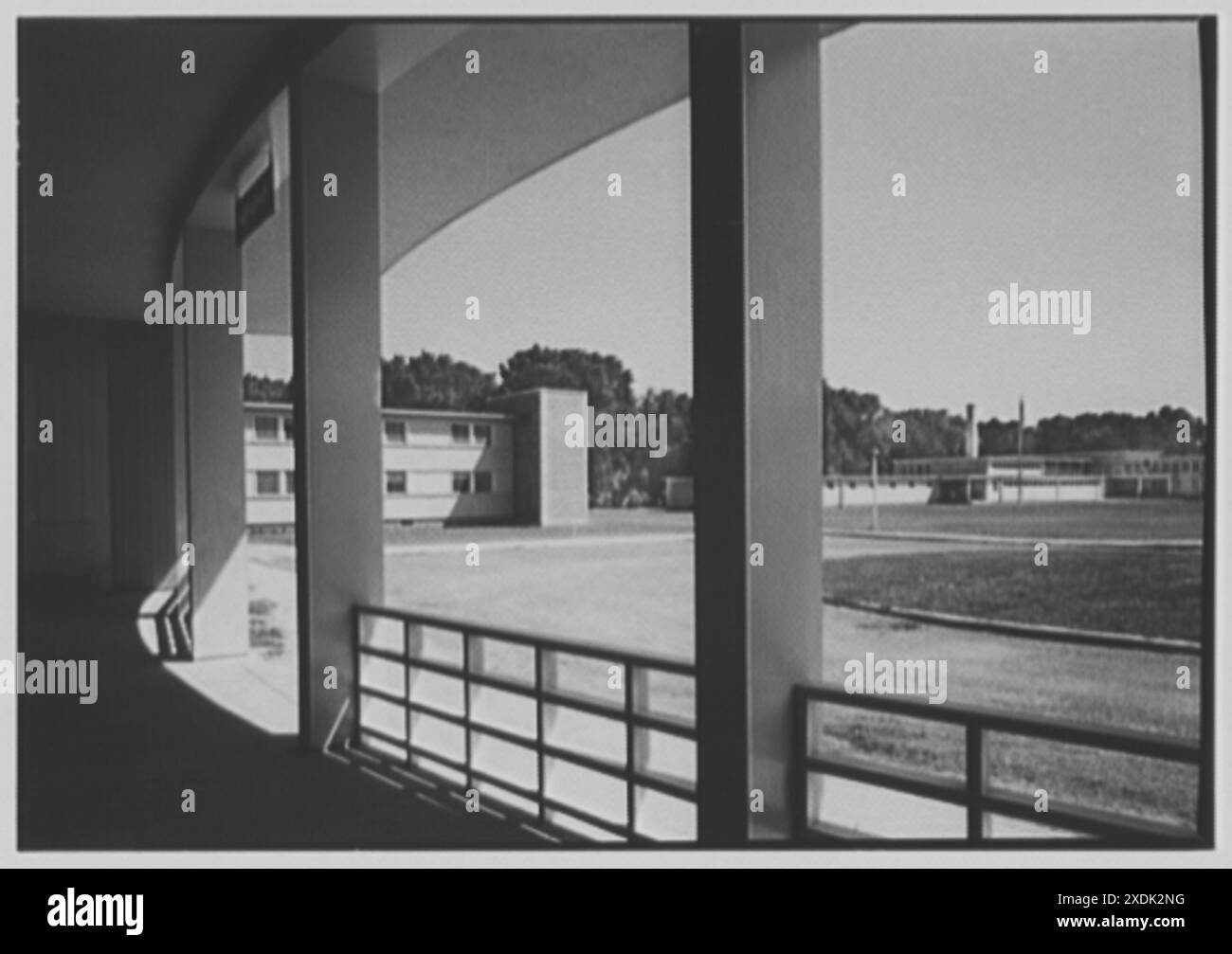 Residence Halls, West Potomac, Washington, D.C. Administration building ...
