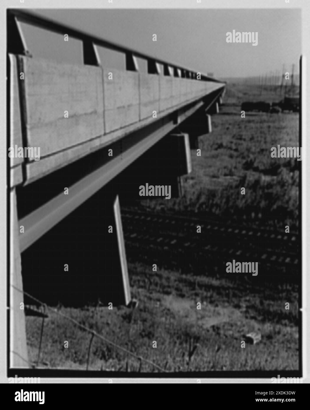 New Jersey Turnpike. Erie Railroad bridge. Gottscho-Schleisner ...