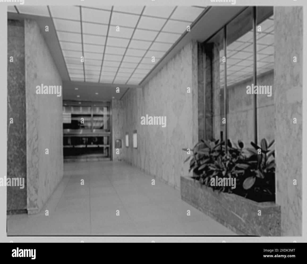 Morgan Guarantee Trust Building, 522 5th Ave., New York. Foyer II ...