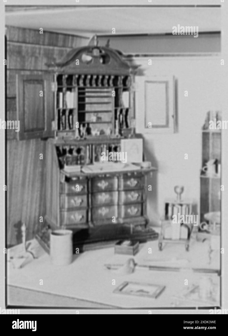 Ellen Ballon, residence at 2 W. 67th St., New York City. Detail of ...