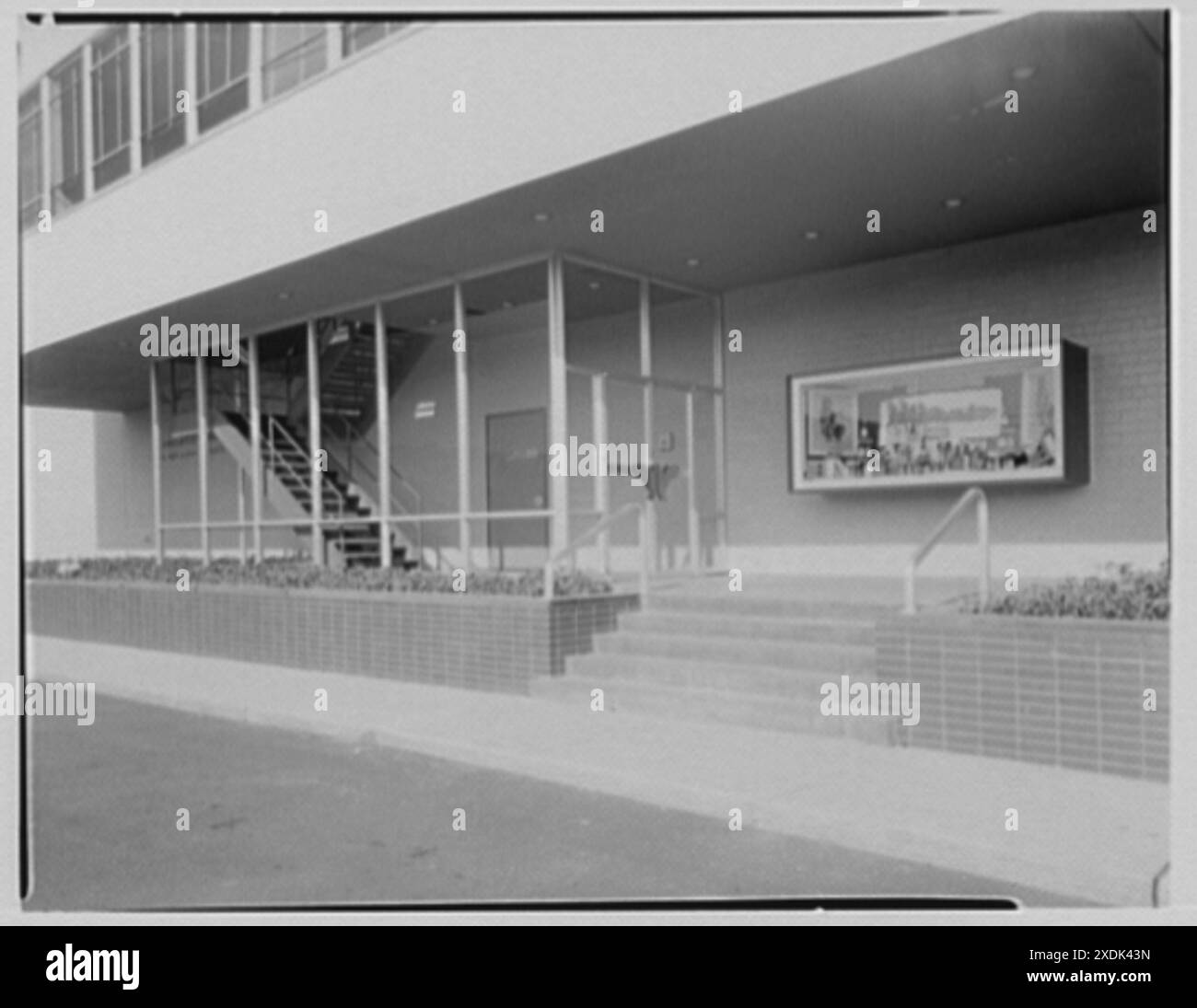 Anheuser Busch, H and Troy Ave., Brooklyn, New York. Entrance with ...