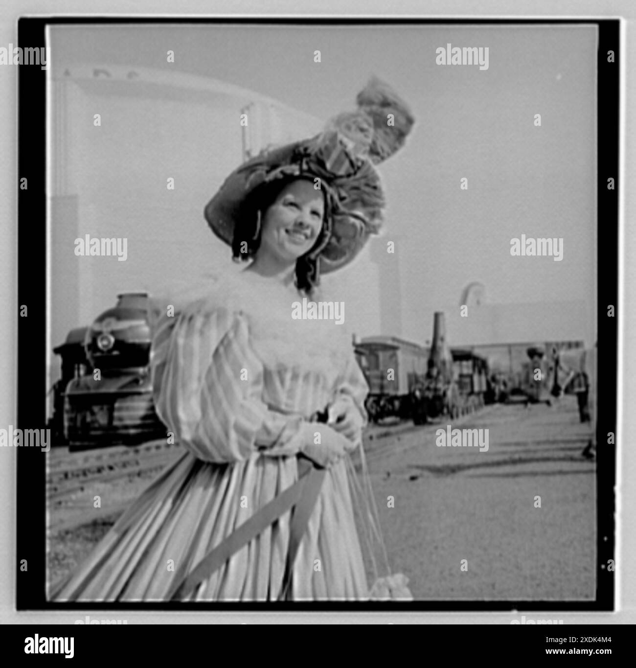 World's Fair, railroad pageant. Poke bonnet III. Gottscho-Schleisner ...