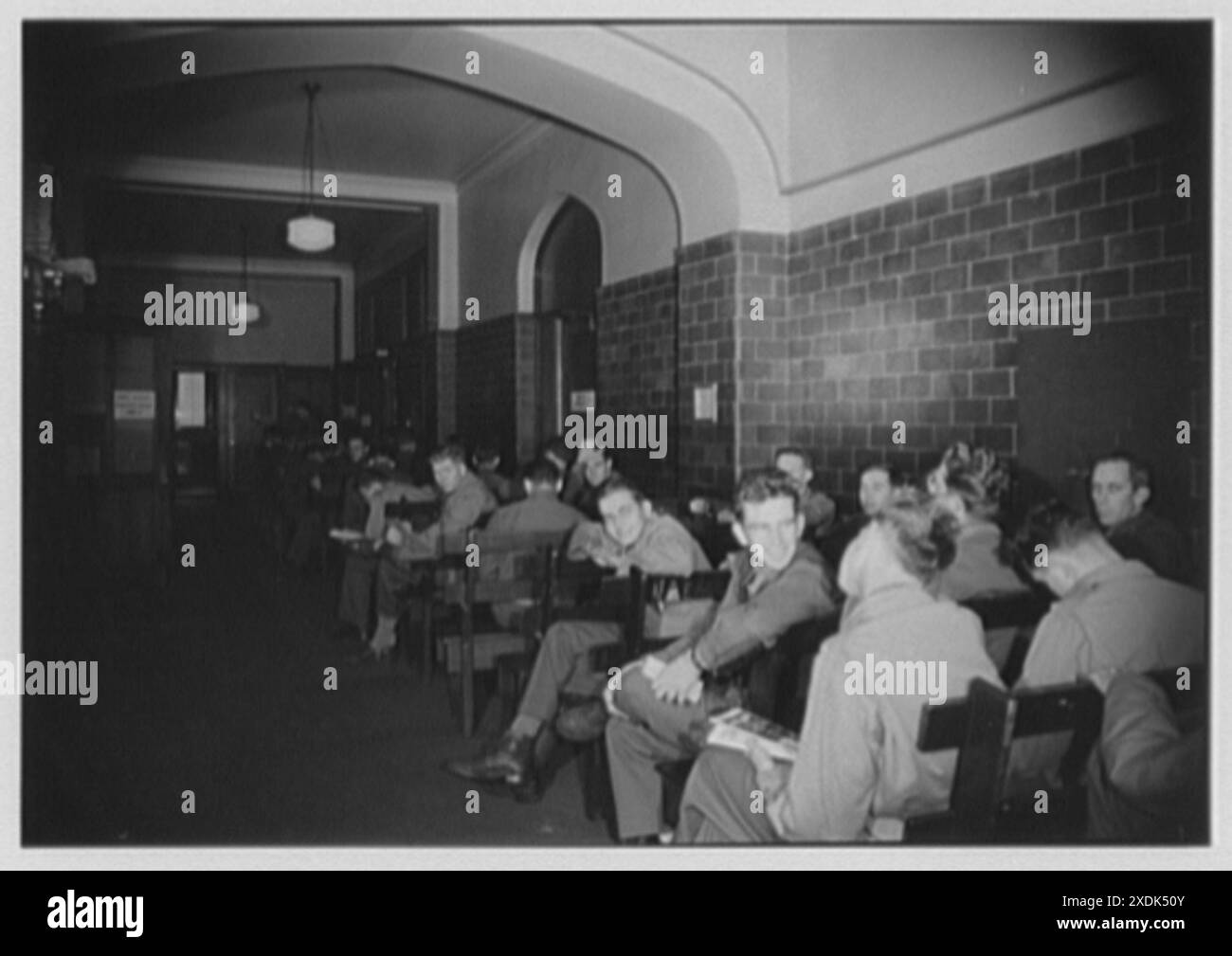 College of the City of New York. Study hall. Gottscho-Schleisner ...