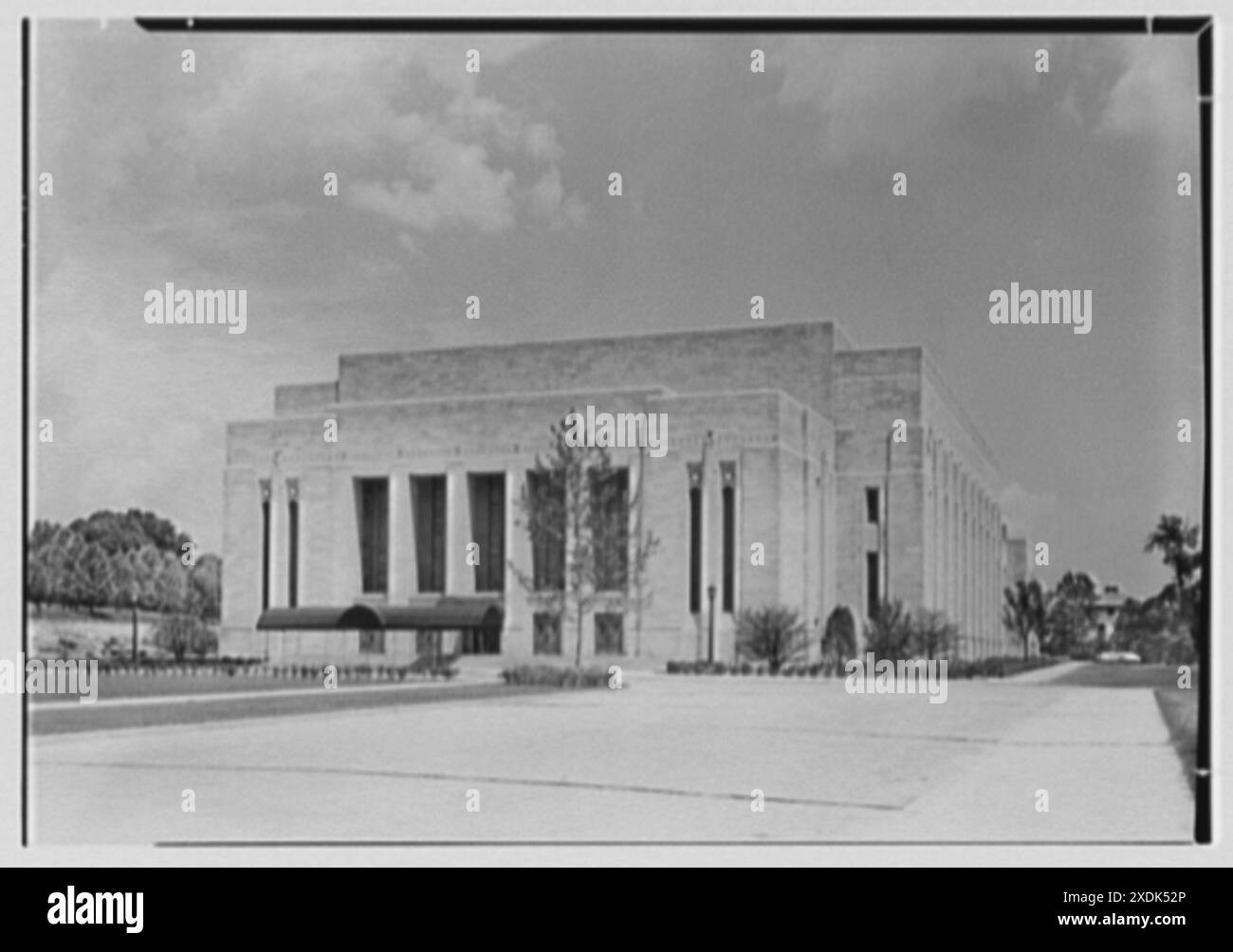 Indiana University Auditorium, Bloomington, Indiana. Main entrance ...