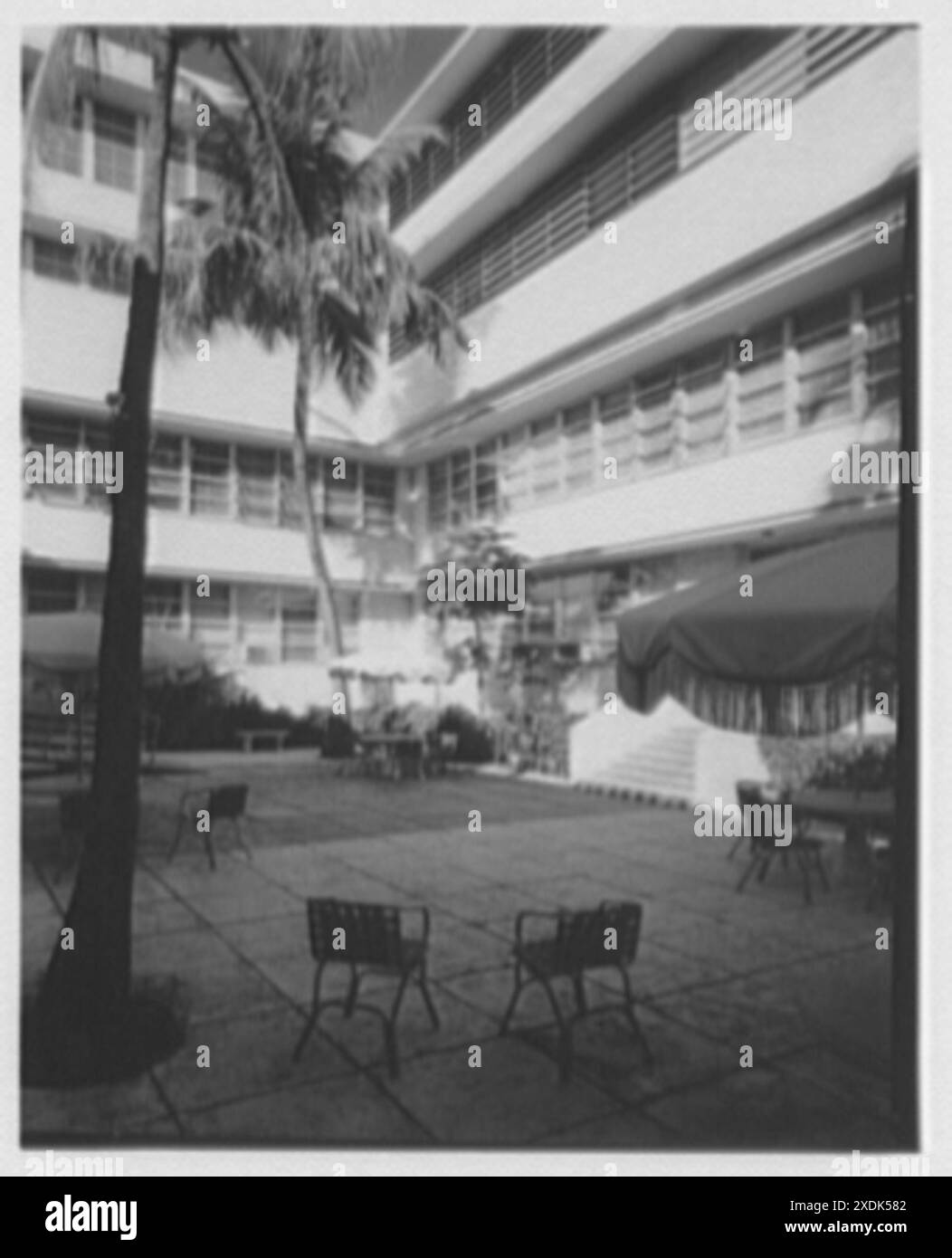 Good Samaritan Hospital, West Palm Beach, Florida. Patio. Gottscho ...