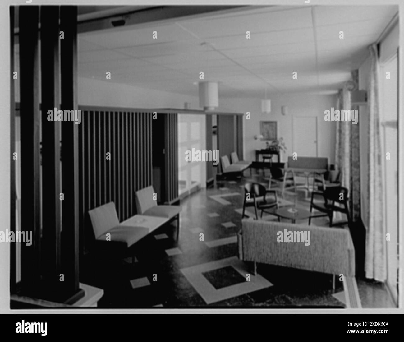 Smith College Faculty Center, Northampton, Massachusetts. Looking down ...
