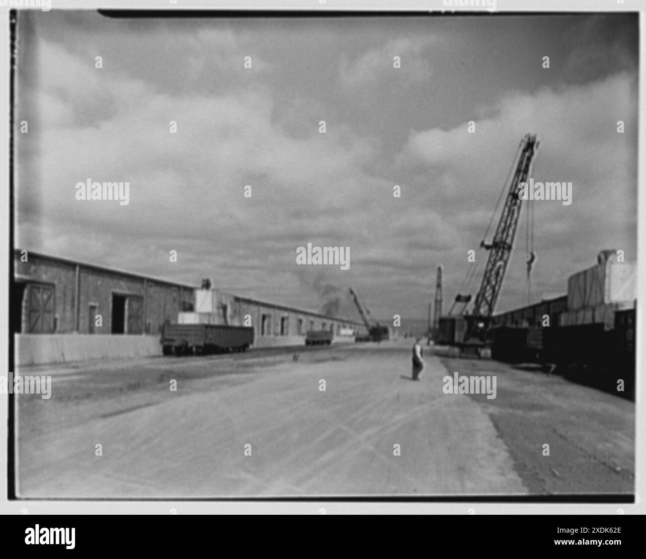 Elmira Holding and Reconsignment Point, Elmira, New York. Loading at ...
