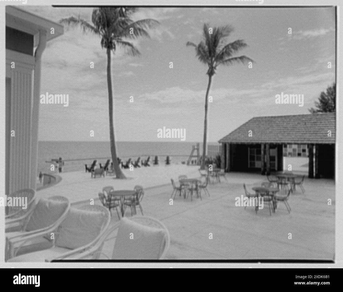 Beach Club, Hobe Sound, Florida. View I. Gottscho-Schleisner Collection ...