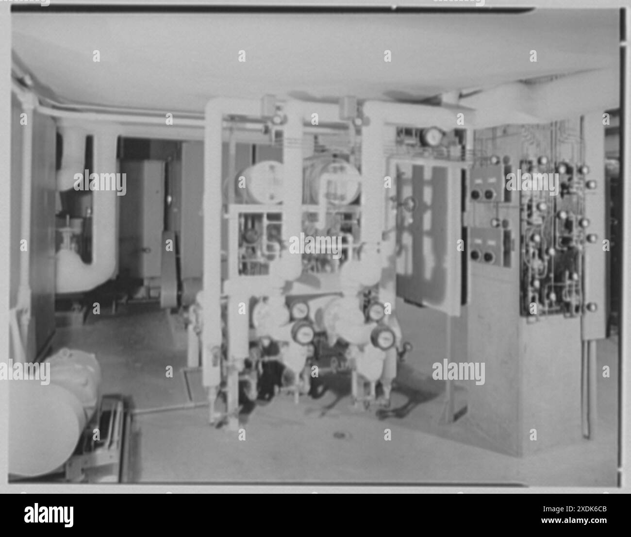 Schering, Bloomfield, New Jersey. Boiler room. Gottscho-Schleisner ...