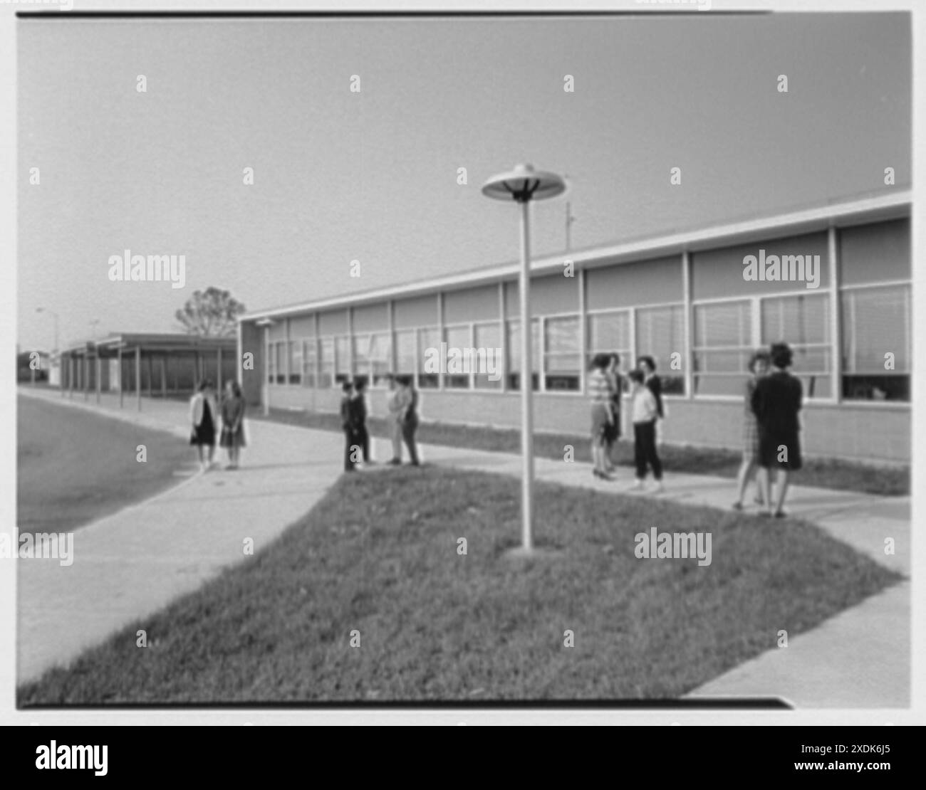 Harry Thompson Junior High School, Syosset, Long Island. Exterior II ...