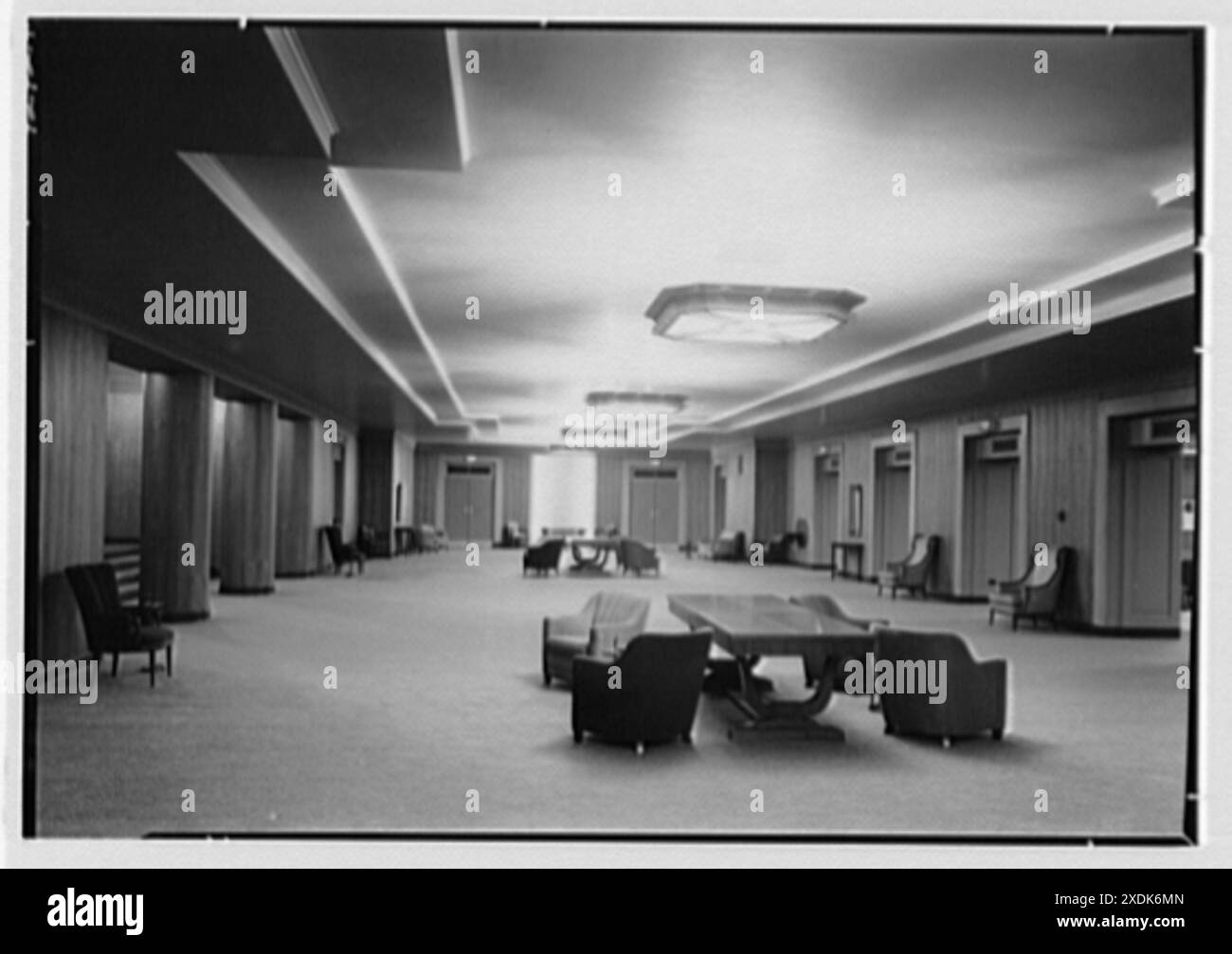 Indiana University Auditorium, Bloomington, Indiana. Main foyer I ...