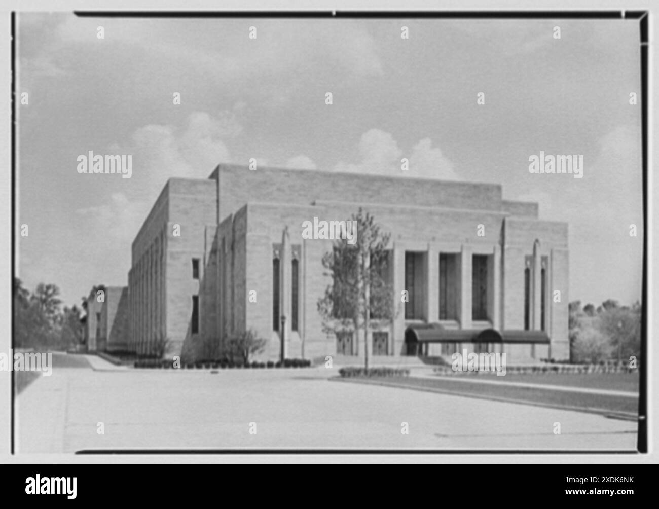 Indiana University Auditorium, Bloomington, Indiana. Main entrance ...