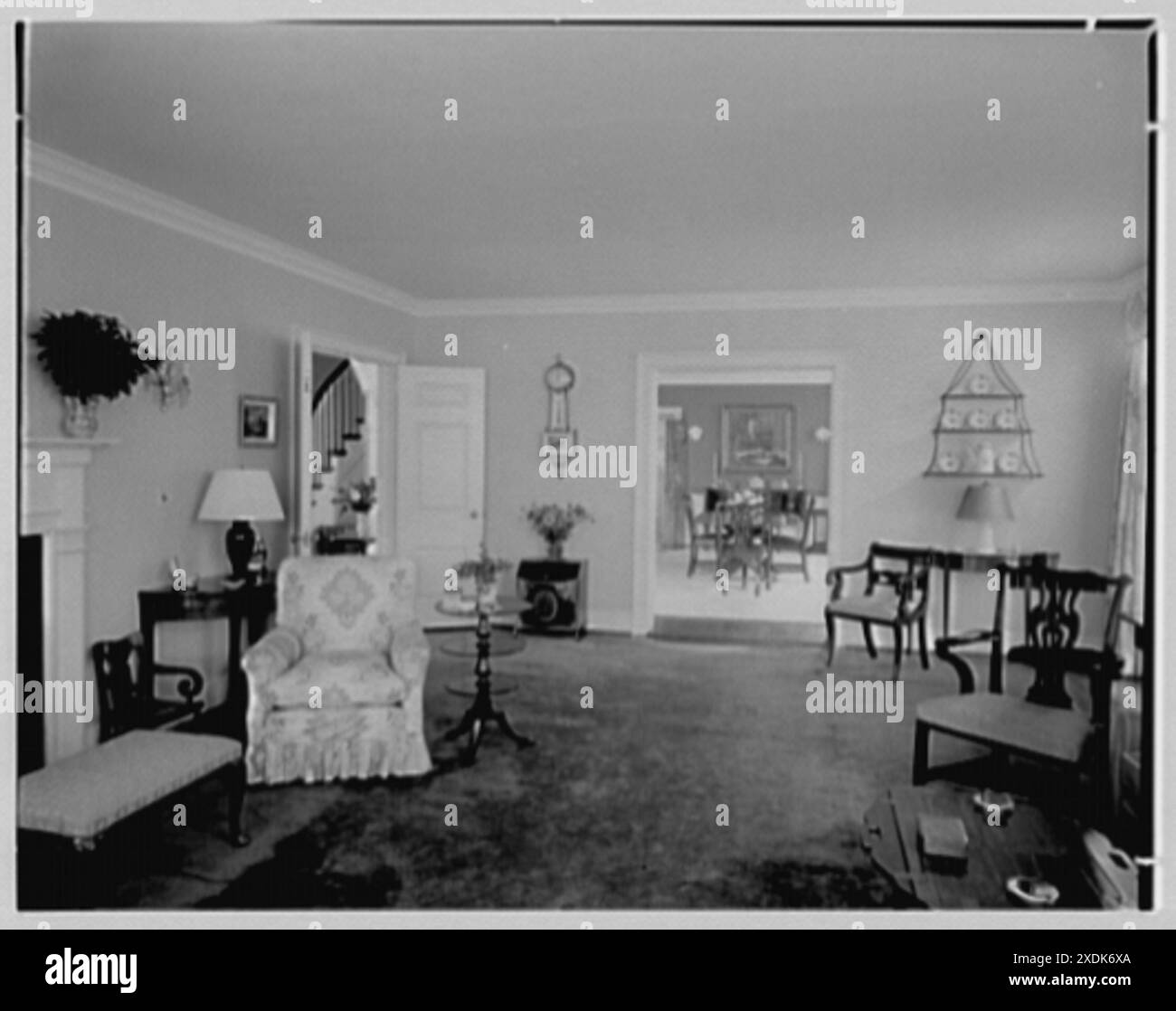 Mrs. Harold I. Pratt, residence on Shutter Lane, Oyster Bay Cove, Long ...