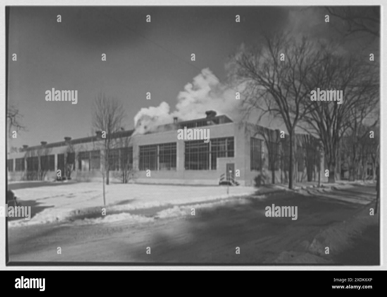 Cheney Bros., Manchester, Connecticut. South facade from right, a.m ...