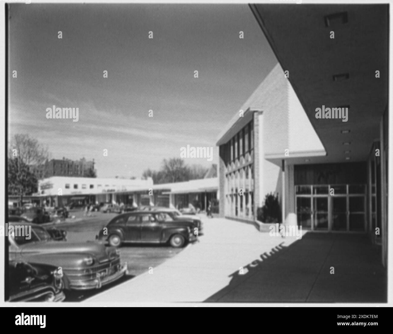 Great Neck Shopping Center, Great Neck, Long Island. No. 3. Gottscho ...
