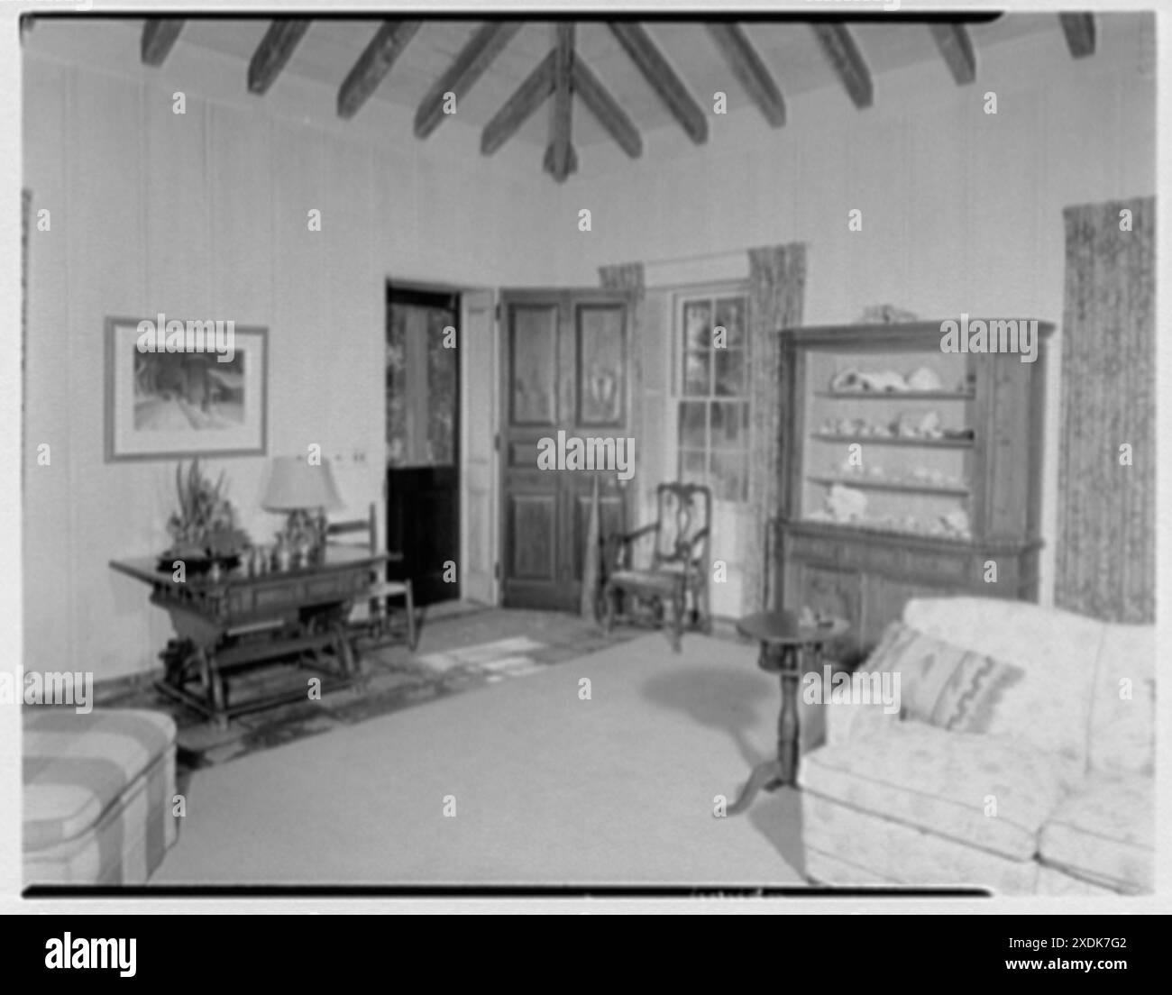 Mrs. Reynolds Bagley, Musgrove Plantation, residence on St. Simons ...