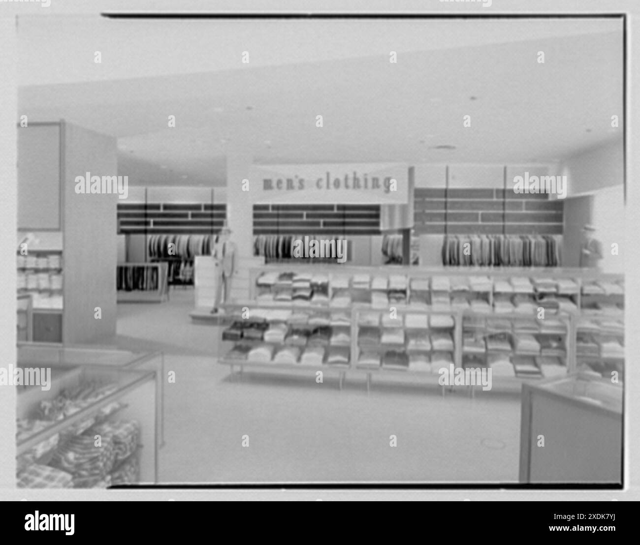 Burdine's department store, business in Miami Beach, Florida. Men's ...