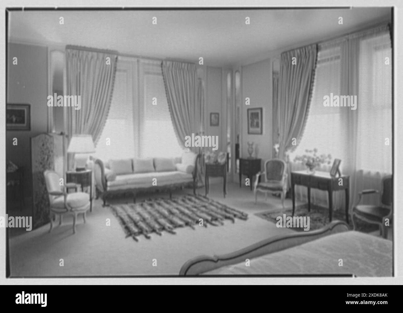 George Gregory, residence at 903 Park Ave., New York City. Bedroom II ...