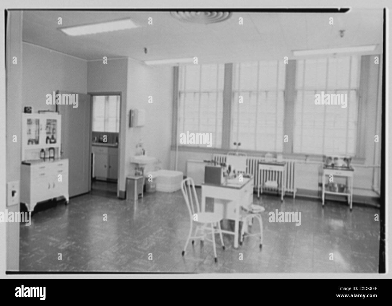 E.R. Squibb & Son, Northern Blvd., Long Island City. Medical room ...