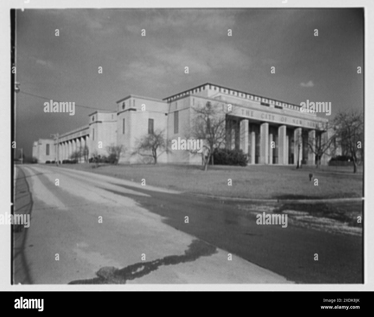 New York City building, Flushing Meadow Park. Exterior I. Gottscho ...