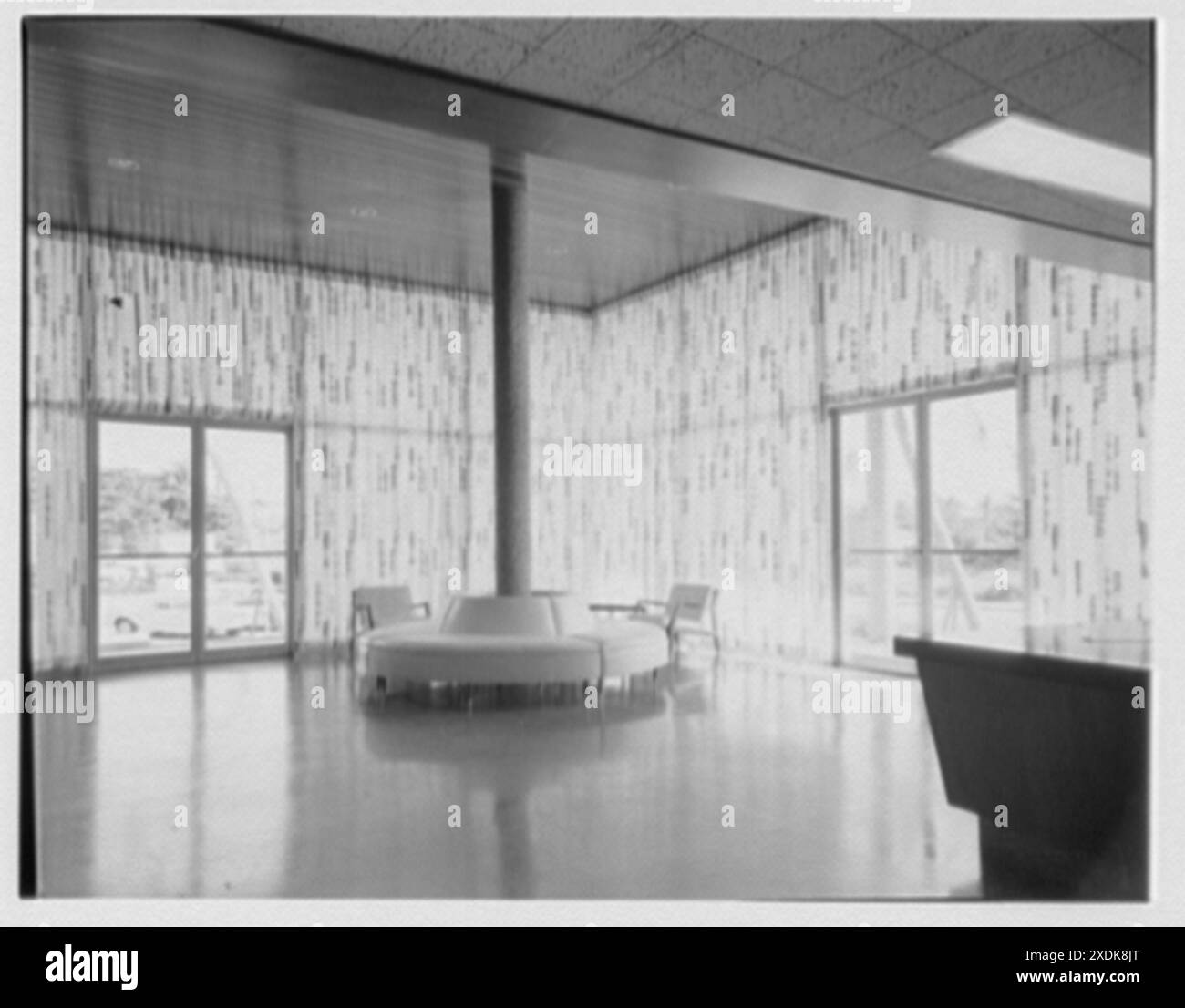 Central and Southern Florida Flood Control, 901 Evernia St., West Palm Beach, Florida. Foyer, to ...