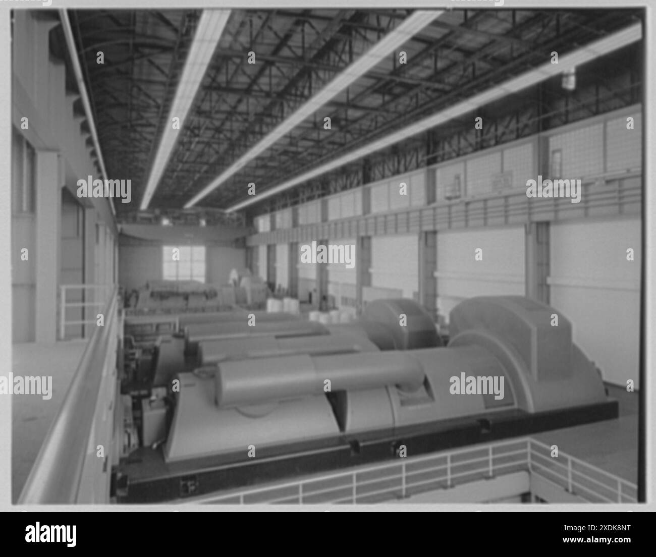 Mercer generating station, Hamilton Township. Generators. Gottscho ...