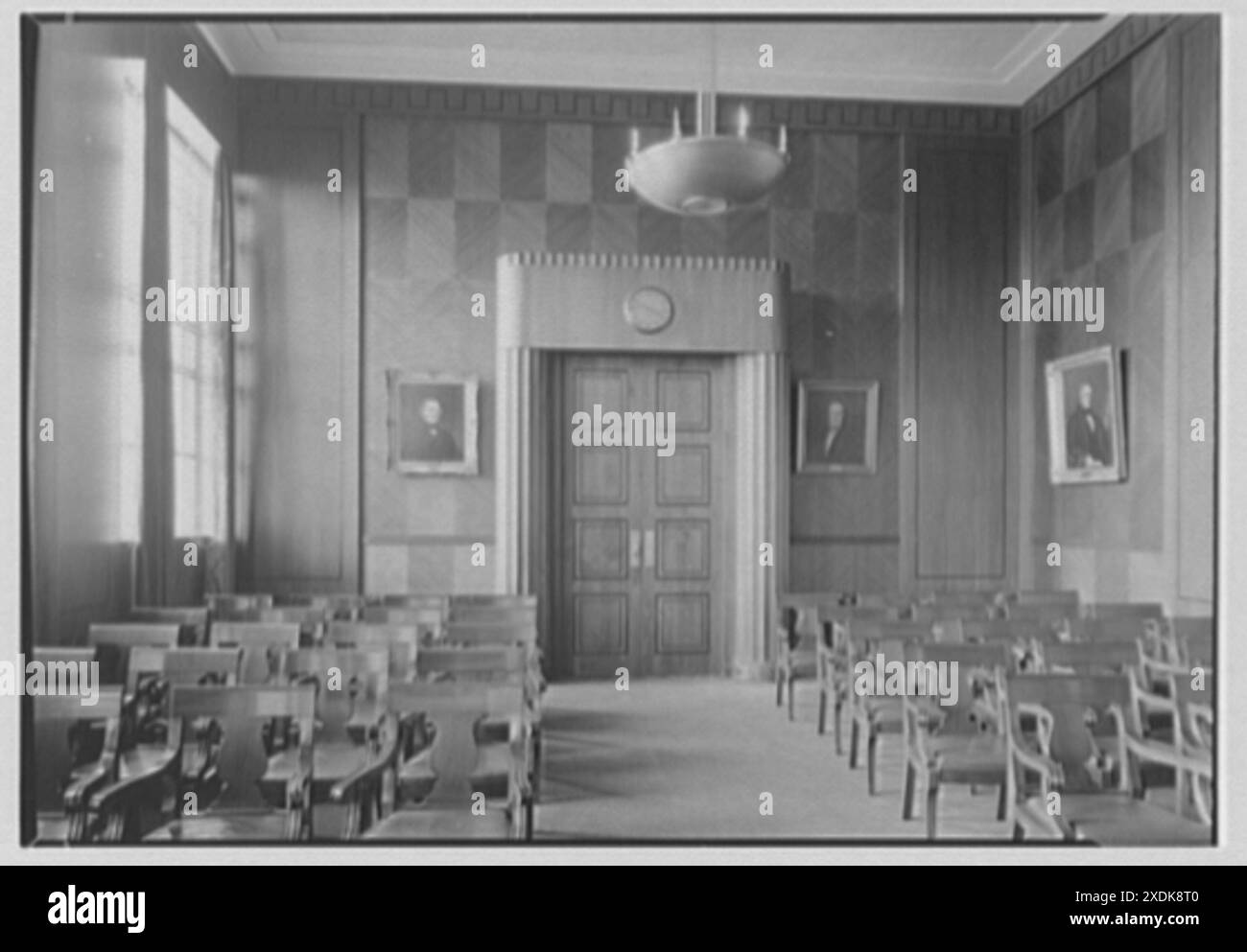Virginia State Library & Courthouse, Richmond, Virginia. Courtroom ...